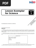 Q1 WS Science 5 Lesson 1 Week 1 | PDF | Matter