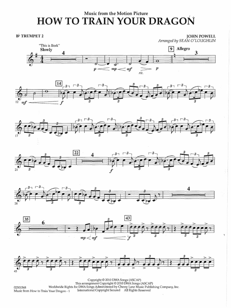"This is Berk" Trumpet Sheet Music | PDF