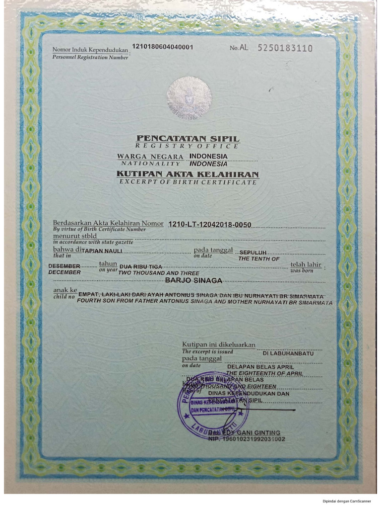 06.117 Barjo Sinaga | PDF