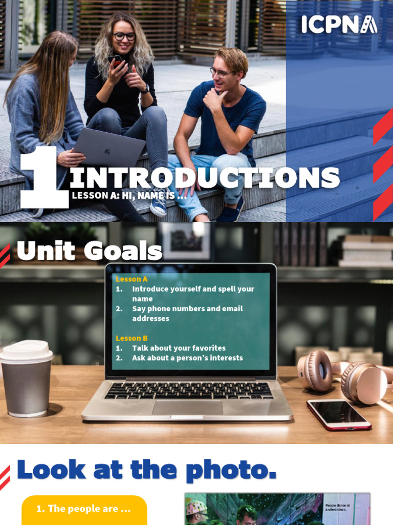 B01 - Unit 01 Introductions - Lesson A - For Students | PDF | Linguistic Morphology | Language ...