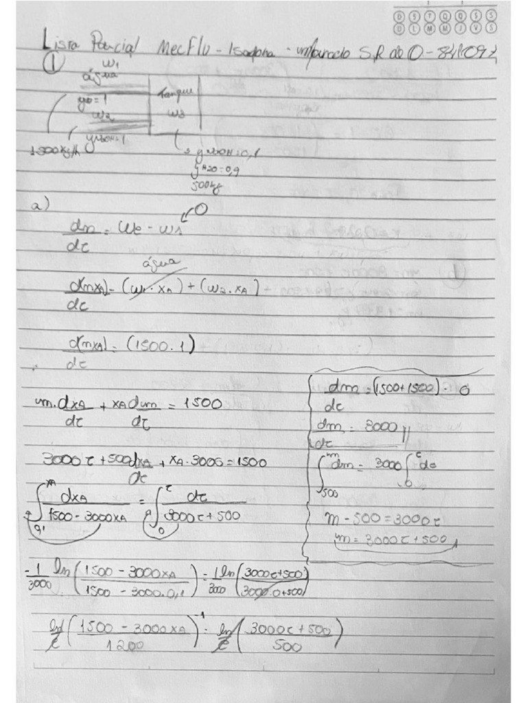 Lista MecFlu Marcelo O | PDF