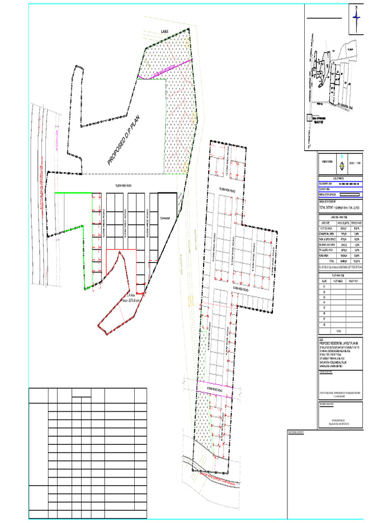 Nature Nxt-Sanction Plan With Dimension | PDF