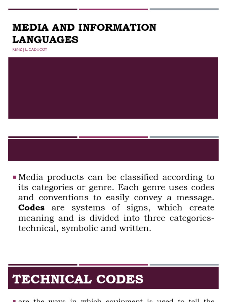 Understanding Media Language Codes | PDF