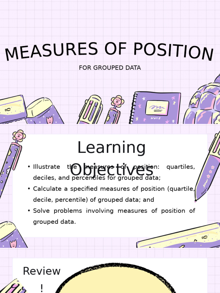 Quartiles For Grouped Data Final | PDF | Quartile | Percentile