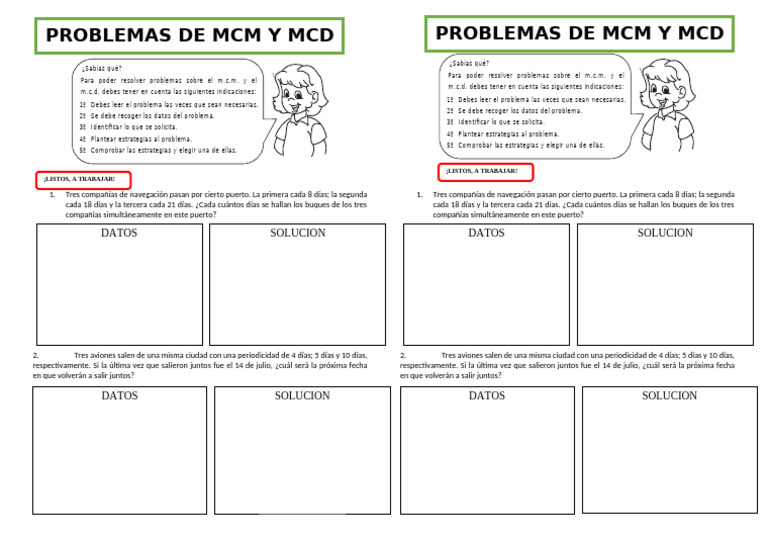 Ficha de MCM | PDF