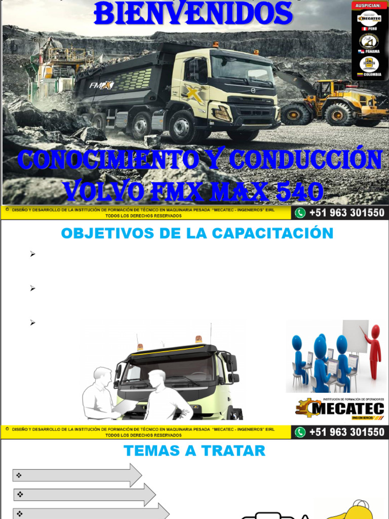 Volvo Nueva Serie FMX - Max 540 Mecatec | PDF | Sistema de freno antibloqueo | Embrague