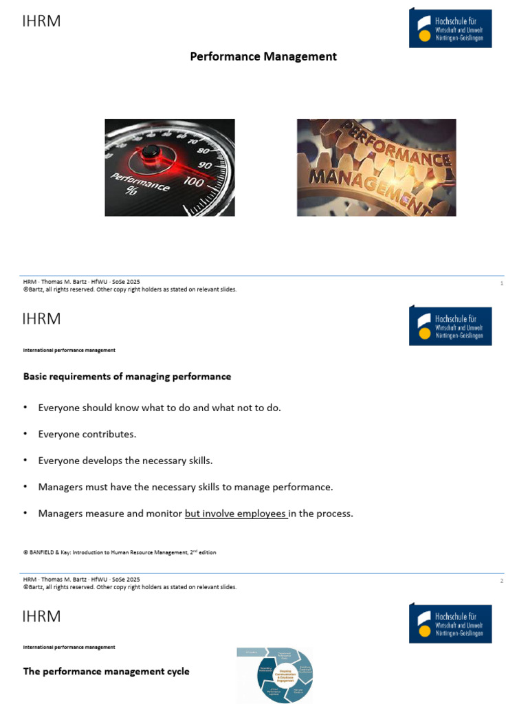 6 S Presentation Performance Management and Rewards | PDF | Cost Of ...