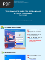 04. Panduan Teknis Aplikasi Sispena-PDM Untuk Perpanjangan Sertifikat 2025 | PDF