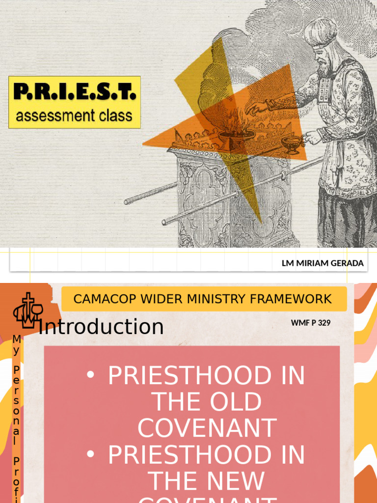 9 Priest Assessment LM Miriam G. | PDF | Spiritual Gift