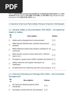 ETP Maintenance 5S Checklist | PDF