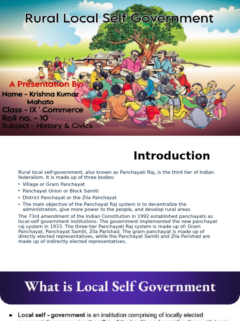 Panchayati Raj: Structure and Purpose | PDF
