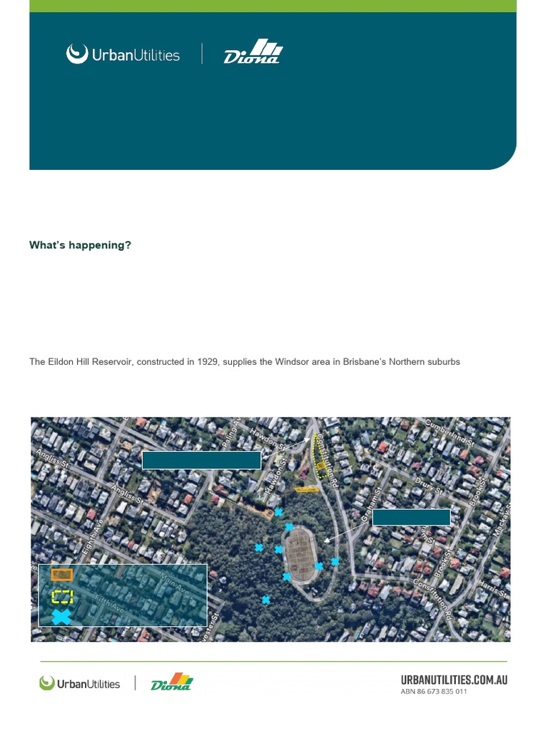 Eildon Hill Reservoir Upgrade Notice | PDF | Traffic | Speed Limit