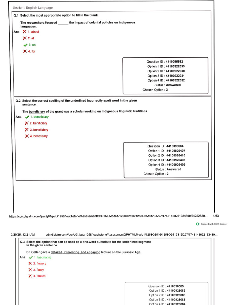 HPCL Key Answer | PDF