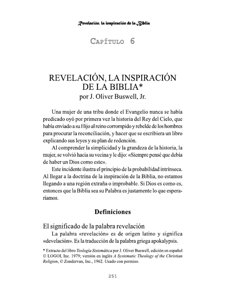 Revelacion y La Inspiracion Demaray 251-283 | PDF