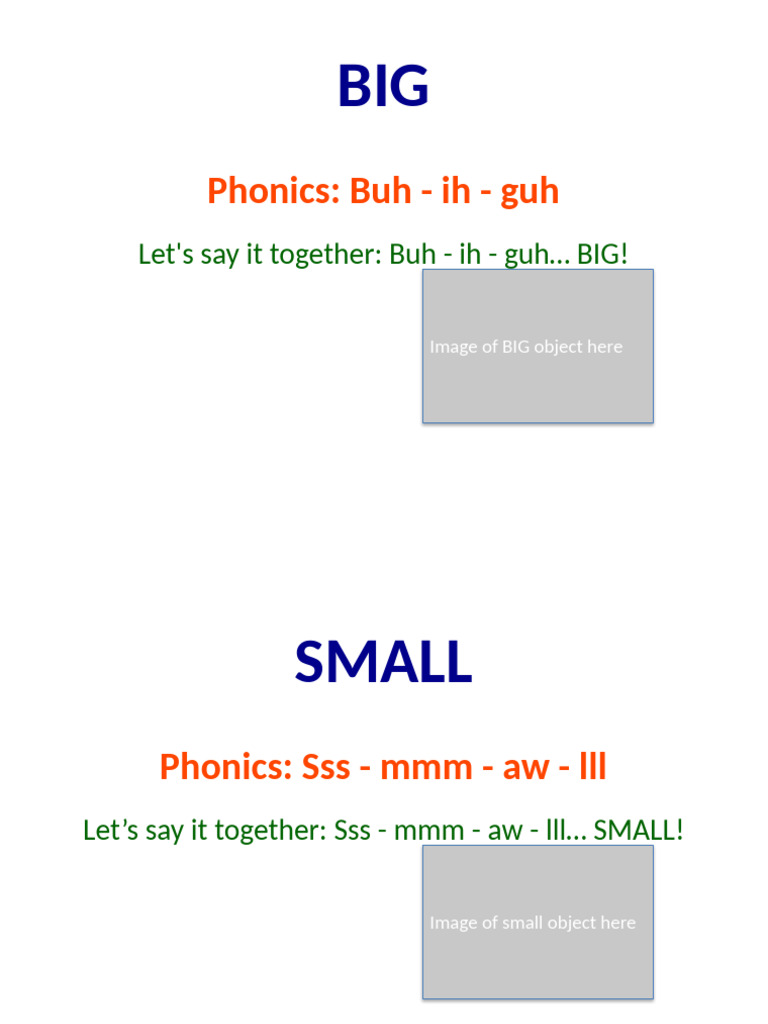 Phonics All Adjectives | PDF