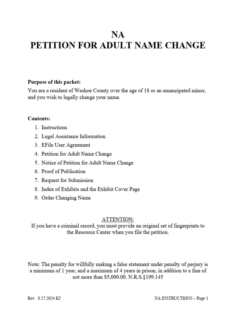 Washoe County Name Change Instructions | PDF | Libraries | Credit Card