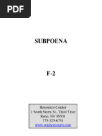 E Subpoena | PDF | Login