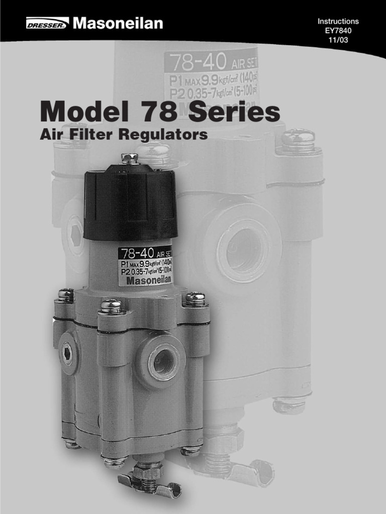 EY7840-1103-1008 - Masoneilan | PDF | Valve | Pressure