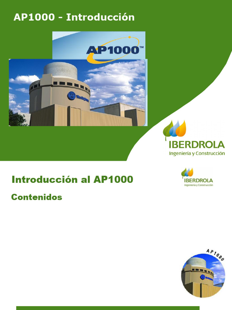Introducción al Reactor AP1000 | PDF