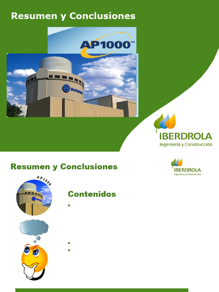 Ventajas del AP1000 sobre PWR | PDF