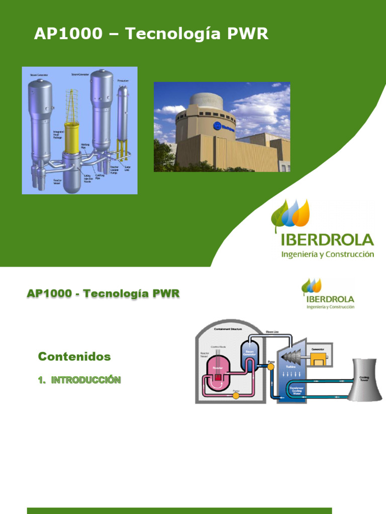 02 - AP1000 - Tecnologia PWR | PDF | Reactor de agua a presión ...