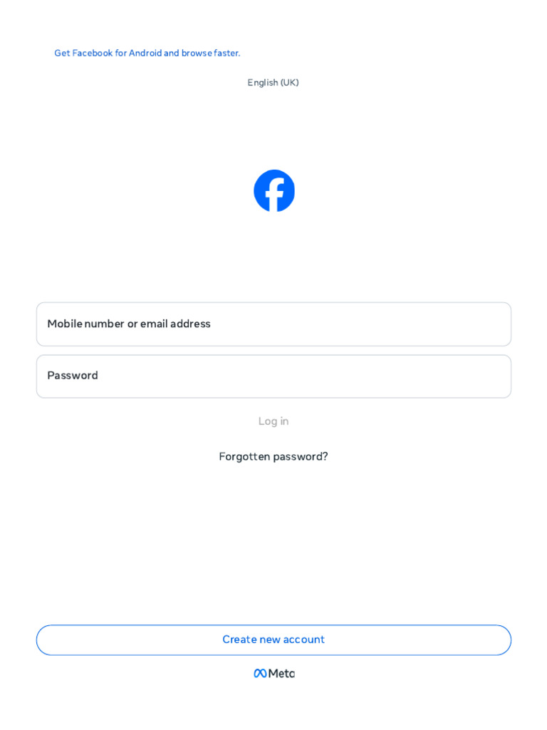 Facebook - Log in or Sign Up | PDF