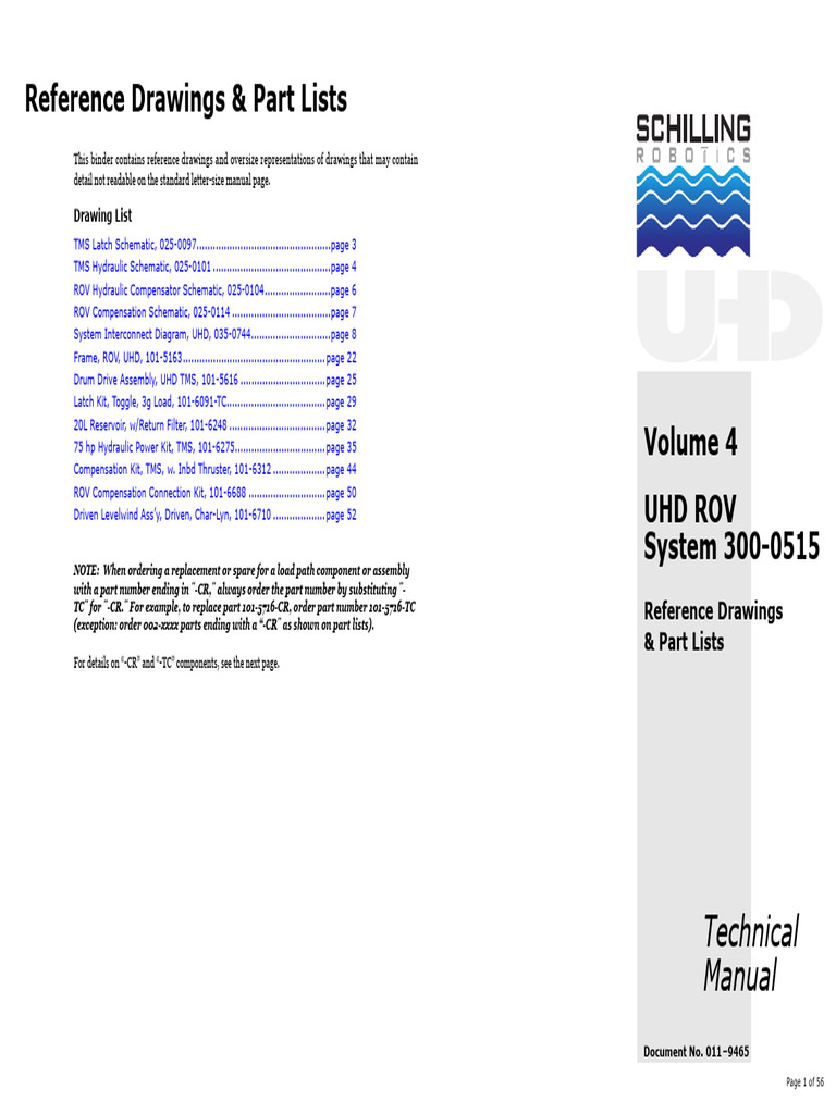 Vol 4 Reference Drawings - Rev E1.0 | PDF