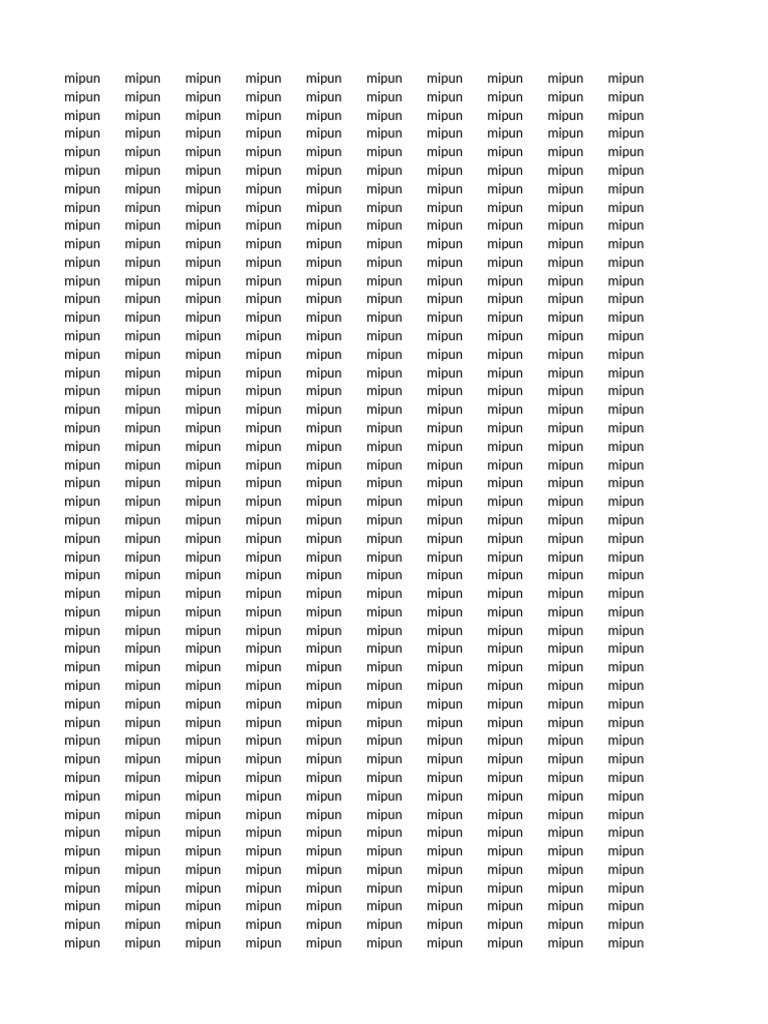 Mipun | PDF