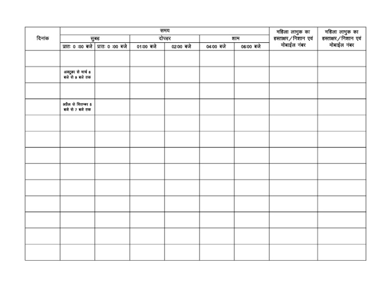 Nal Jal Operator Log Book | PDF