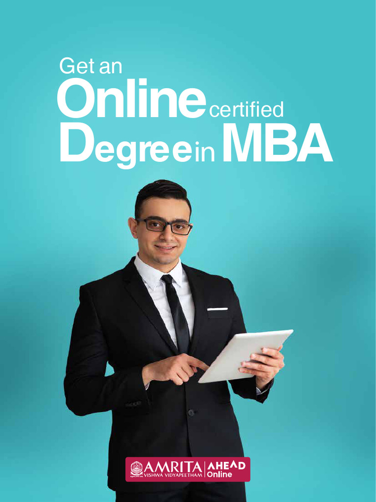Amrita Online MBA Program Overview | PDF | Business | Analytics