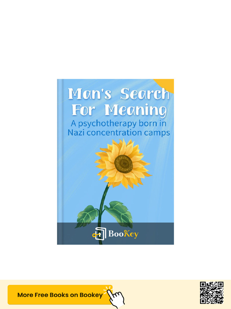 Man's Search For Meaning PDF | PDF | Love | Existentialism