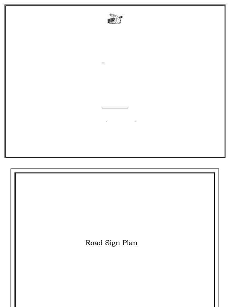 Road Sign Plan for Talasari-Kim Expressway | PDF | Road | Road Transport