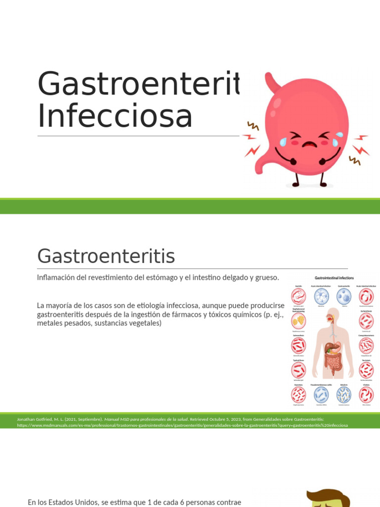 Gastroenteritis | PDF | Salmonela | Diarrea