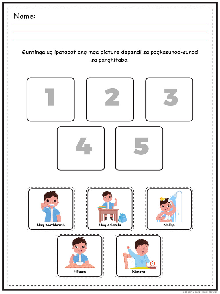 Sequencing of Events | PDF
