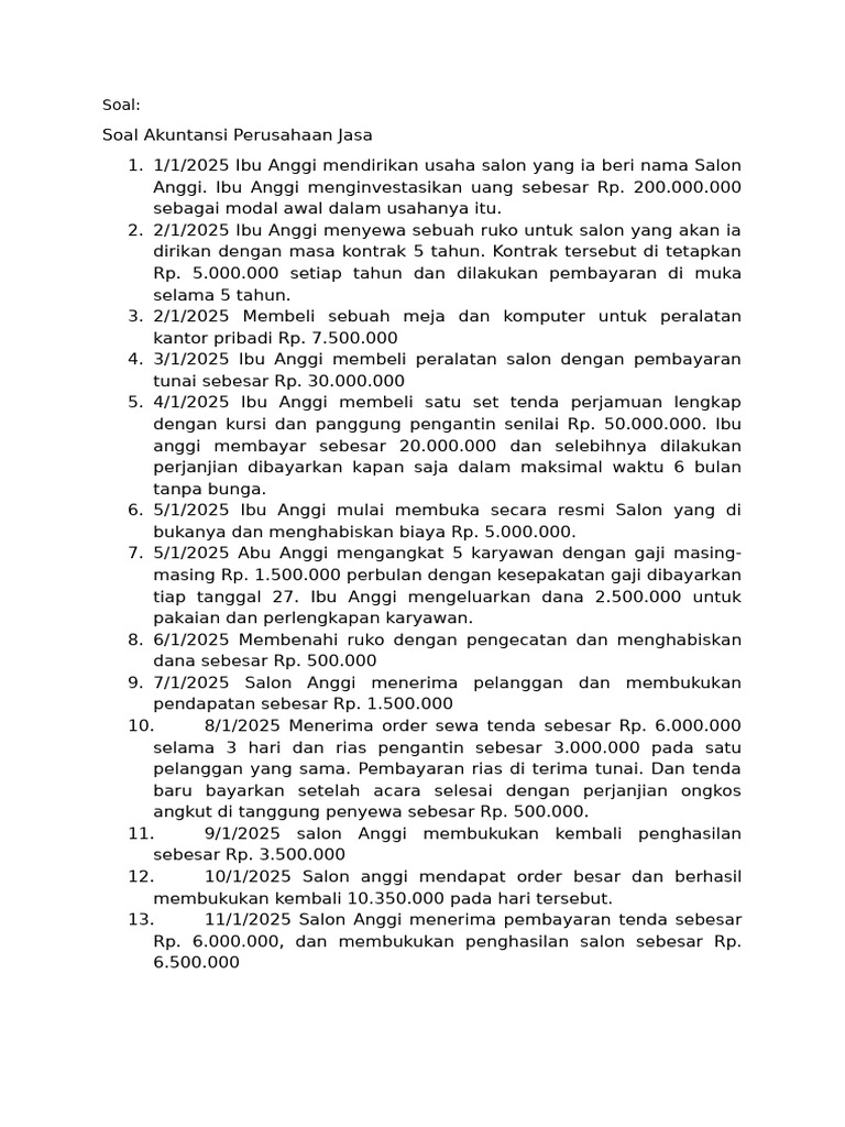 Soal Uts - Penyesuaian - Neraca Lajur Pert 9 | PDF