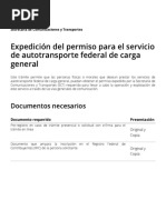 SCT Permiso | PDF