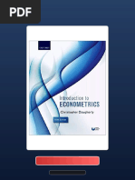 Basic Econometrics 5th Edition Gujarati Fast Access | PDF | Regression Analysis | Econometrics