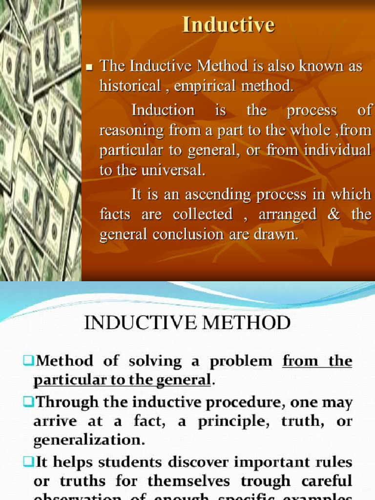 Inductive Method | PDF | Inductive Reasoning | Deductive Reasoning