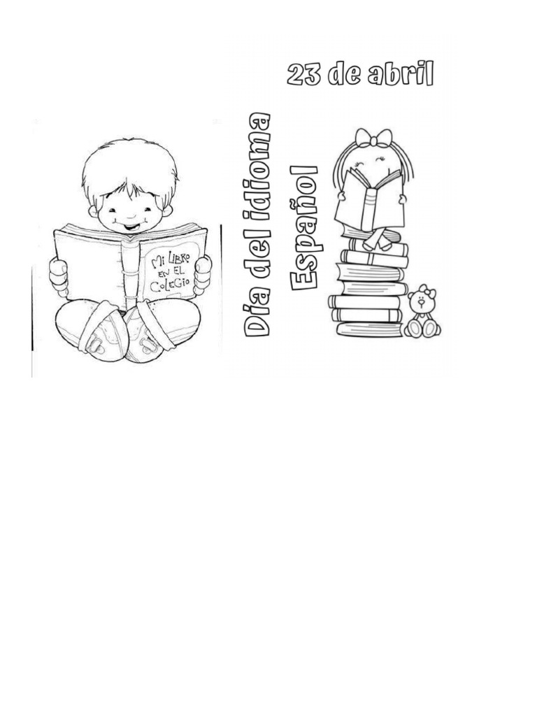 Dia Del Libro y Del Idioma | PDF