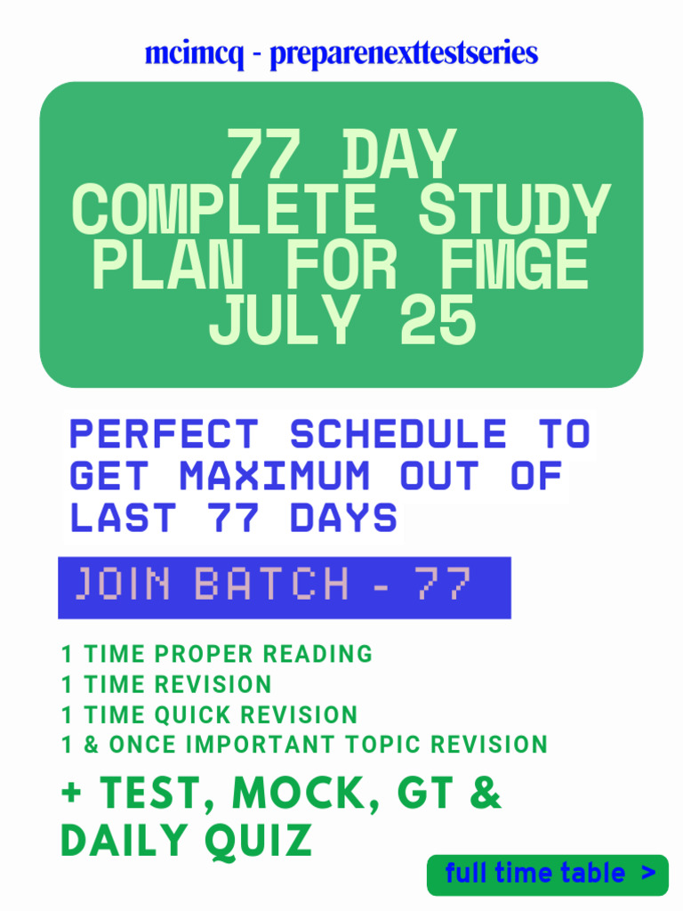 Batch-77 Preparenexttestseries by Mcimcq PDF | PDF