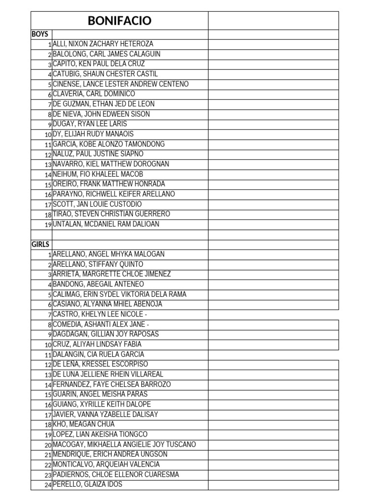 Grade 9 Sectioning Final | PDF