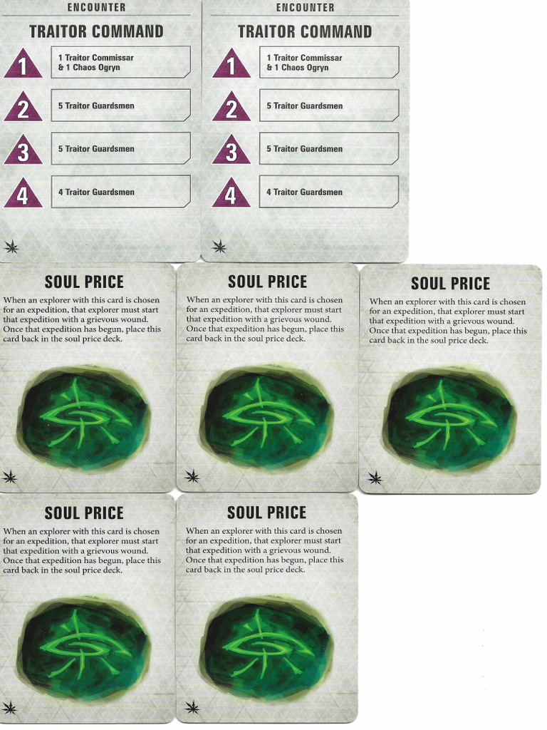 Traitor Command - Components | PDF