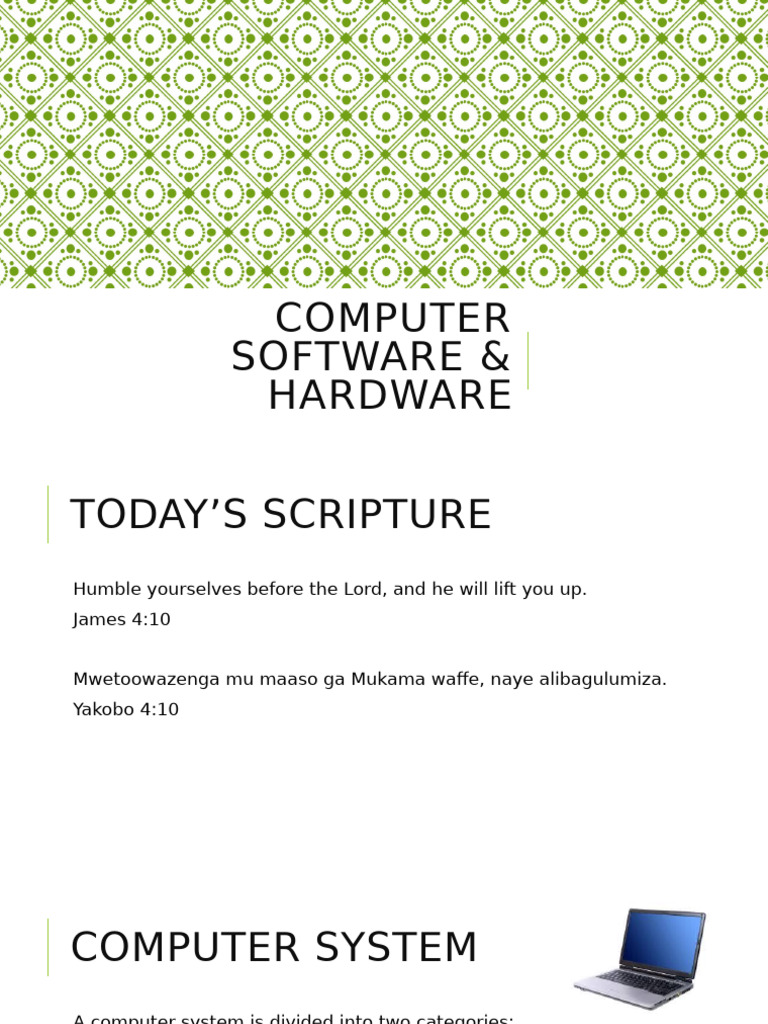 COMPUTER SOFTWARE & Hardware | PDF