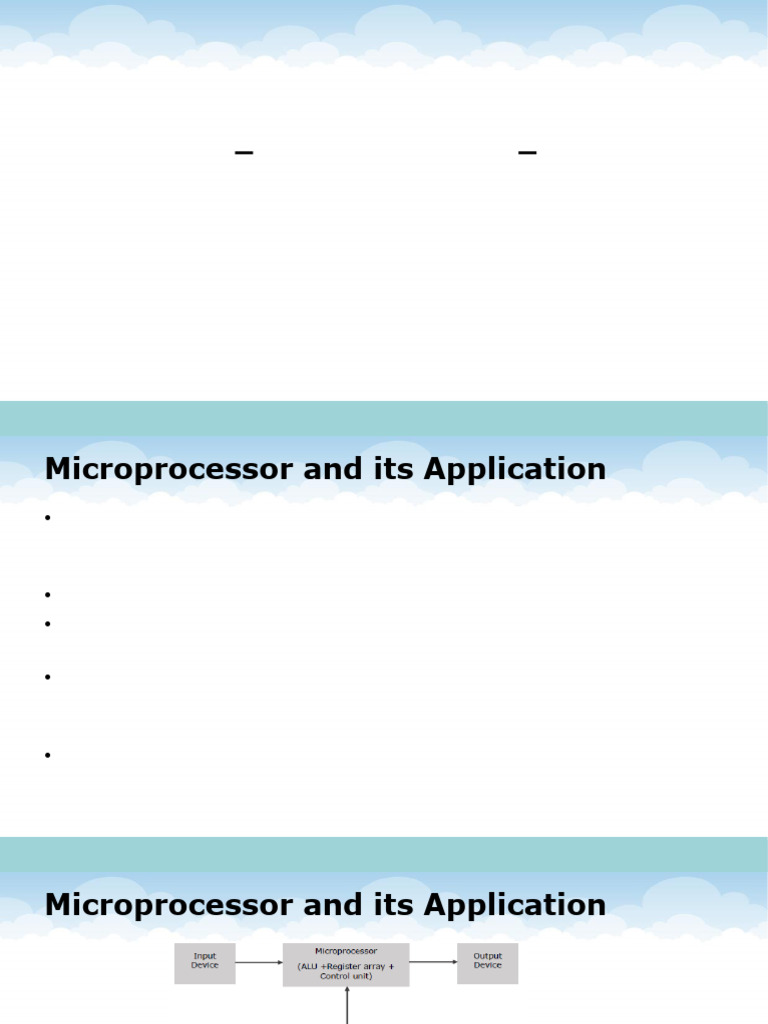 Unit I - Introduction (With Assignment) | PDF | Central Processing Unit | Microprocessor