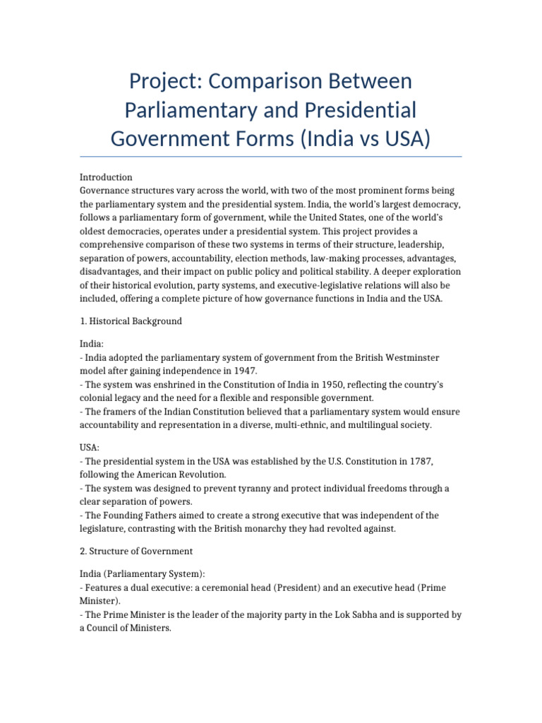 History and Civics Project | PDF | American Government | Presidents Of ...