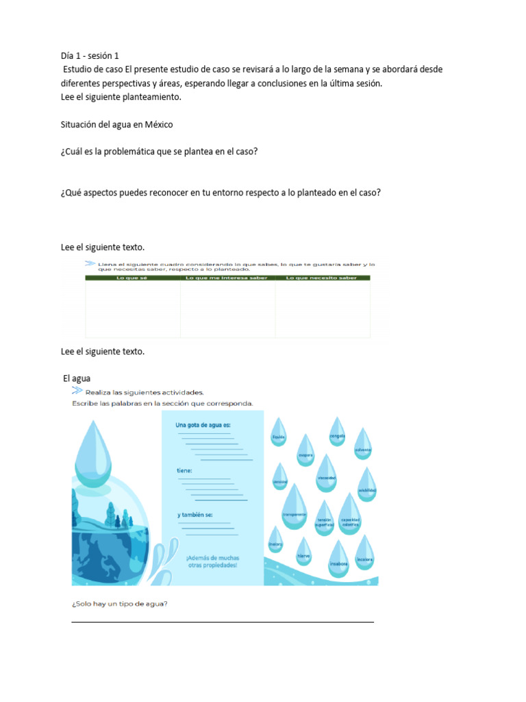 Problemas del Agua en México: Estudio de Caso | PDF