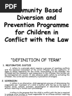Diversion Program For Cicl | PDF | Juvenile Delinquency | Juvenile Court