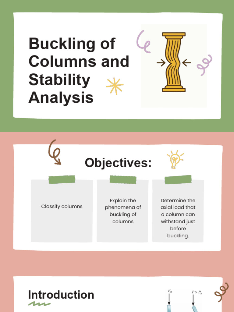 Buckling of Columns and Stability Analysis | PDF | Buckling | Column