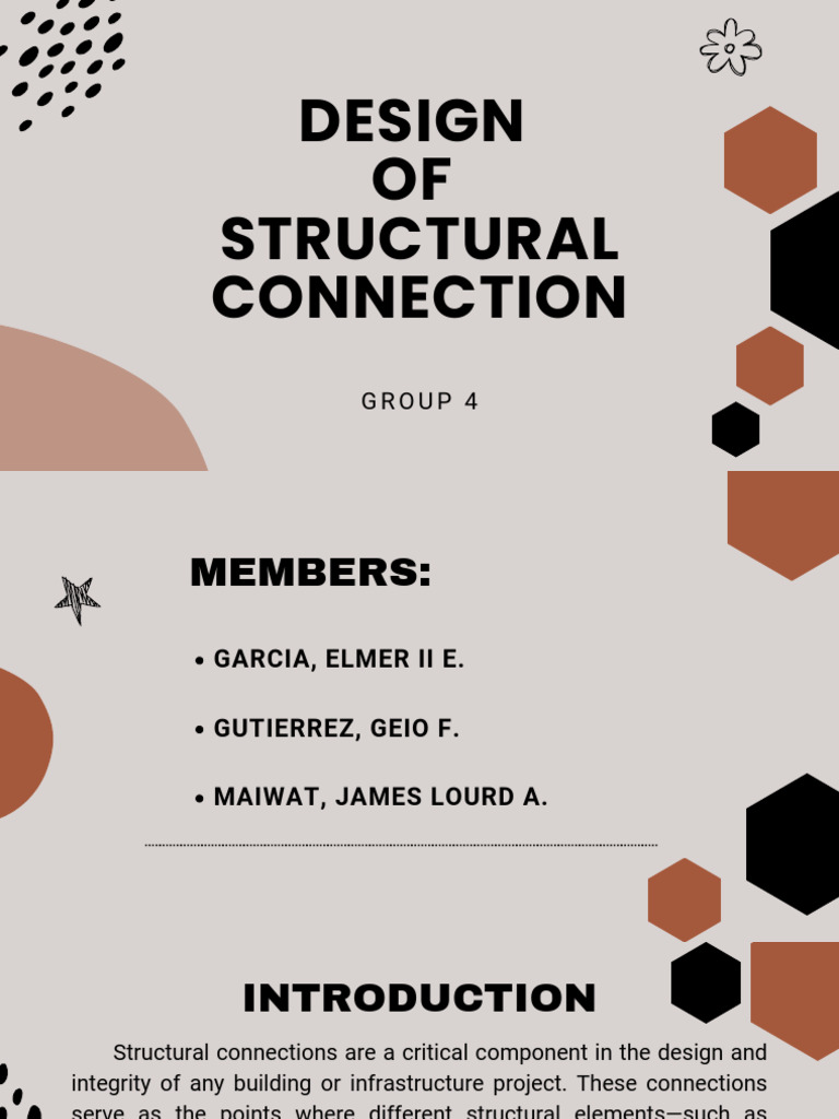 Types of Steel Connections Explained | PDF | Strength Of Materials | Screw