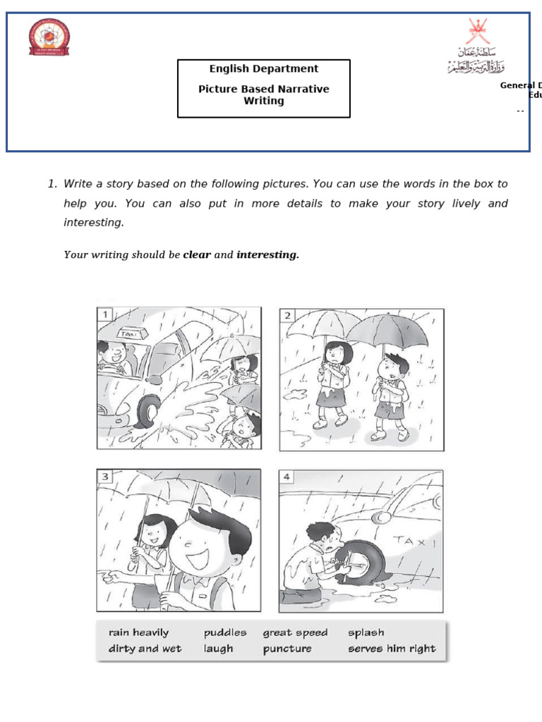 Picture-Based Story Writing Guide | PDF